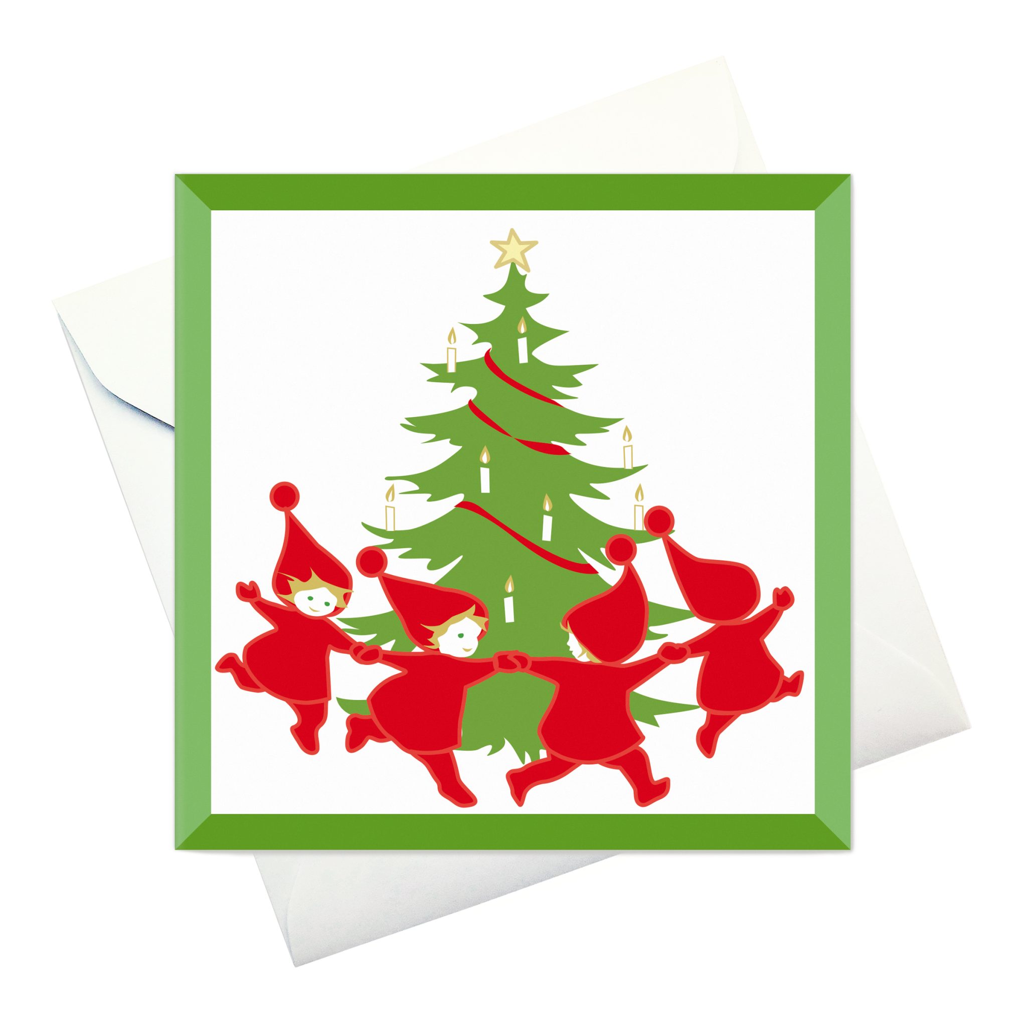 card w envelope: “Dance around the Christmas Tree” – Katarinahamilton ...