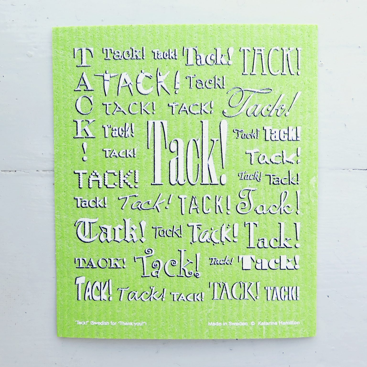 Svensk disktrasa: “Tack!” – katarinahamilton of Scandinavia